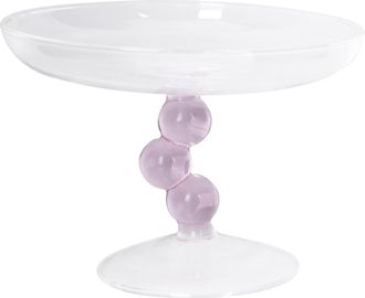 Cabilock Kuchenst&auml;nder Glas Tortenplatte Kuchen Glasglocke: Obstschale Teller mit Kuchenglocke Tortenst&auml;nder Haube Torten Glashaube Tortenglocke Glas K&auml;seglock