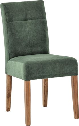 Cantus Stuhl, Gr&uuml;n, Eiche, Holz, Textil, Eiche, massiv, eckig, 47.5x91.5x63 cm, FSC, Esszimmer, St&uuml;hle, Esszimmerst&uuml;hle, Vierfu&szlig;st&uuml;hle
