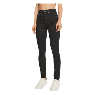 Calvin Klein Jeans Damen, Jeans, Schwarzk, W25 L30Größe