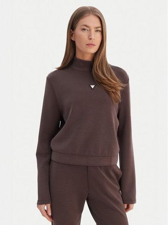 Guess Sweatshirt V4YQ05 KCAY2 Braun Regular Fit