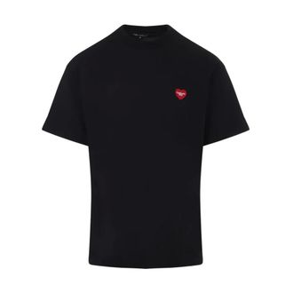 Carhartt Work in Progress Homme, Tops, Noir, Taille: XL Heart II Hartt T-shirt