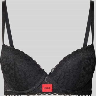 HUGO BOSS BH mit Spitzenbesatz Modell SAVANA PUSH-UP