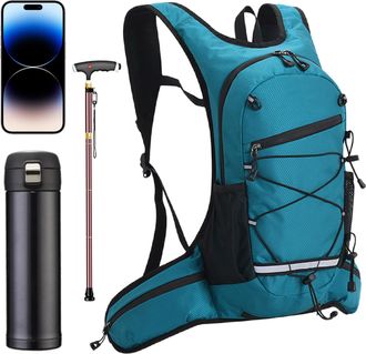 Generico Wasser-Rucksack, wasserdicht, leicht, atmungsaktiv, 20 l, Wanderausr&uuml;stung f&uuml;r Herren, zum, Radfahren, Mountainbiken, Skifahren, Camping, Outdoor-Spor