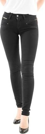 Freeman T. Porter Jeans Alexa High Waist Cropped 205 12 Black L