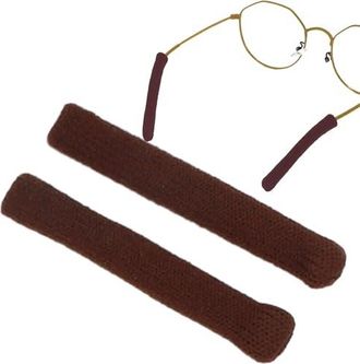 Generic Coussinets doreille pour lunettes - Manchon de prise en main des tempes, embout &eacute;lastique souple | Coussin en silicone antid&eacute;rapant | Housse de suppor