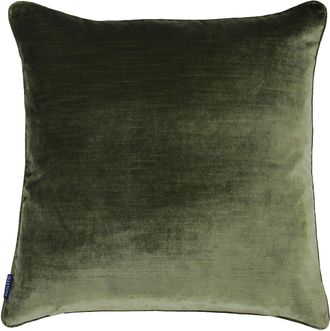 Riva Paoletti Luxe Velvet 55X55 C/CASE Olive, Polyester, 55x55cm