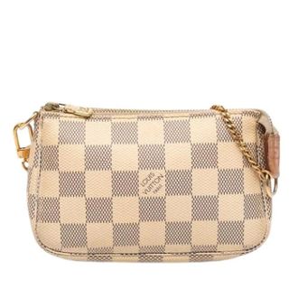 Louis Vuitton Pre-owned Mini Pochette Accessoires - Femme - Pre-owned - Beige - Taille: ONE Size