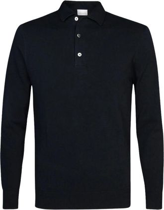 Profuomo Homme, Tops, Bleu, Taille: 2XL Polo Basique de Luxe Une Pi&egrave;ce