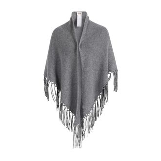 Max Mara Wkatornado Schal - - Accessories - Damen - Grau - ONE SIZE