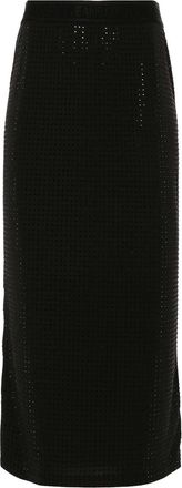 Versace Jeans Couture Midirock - Schwarz