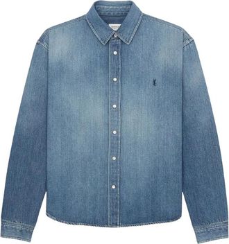 Saint Laurent Cassandre Logo Shirt