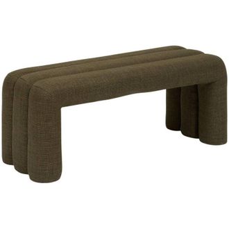 Atmosphera Atmosphera - Banc Sisco vert Kaki 102x42cm cr&eacute;ateur dint&eacute;rieur
