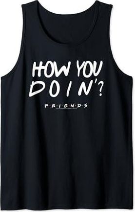 Friends Friends How You Doin? Black Débardeur