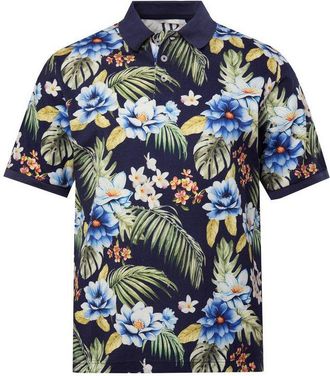 JP1880 Poloshirt Poloshirt Halbarm Piqu&eacute; Blumenprint