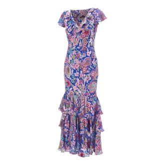 Rixo Rixo, Femme, Robes, Multicolore, Taille: 36 FR Amelle Maxi Dress