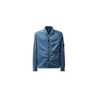C.P. Company Chrome-R Overshirt - - Jackets - Herren - Blau - S