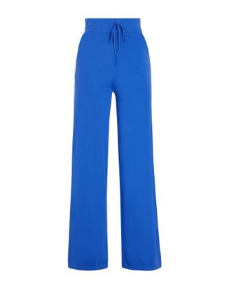 8 by YOOX ORGANIC COTTON KNIT WIDE LEG PANTS