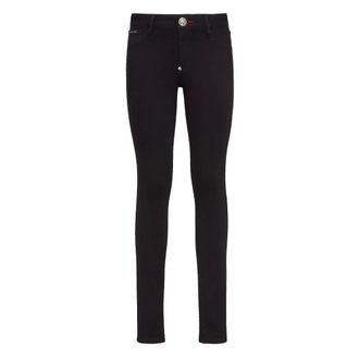 Philipp Plein Damen, Jeans, Schwarzk, W25Gr&ouml;&szlig;e