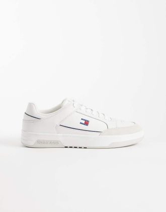 Tommy Jeans Milton baskets en cuir blanches