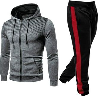 Generic Surv&ecirc;tements complets pour homme 2026 costume de sport d&eacute;contract&eacute; &agrave; manches longues pour homme Ensemble de couleurs assorties pour la marche, la cour