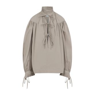 Dries Van Noten Damen Blusen & Hemden Bekleidung Beige Ss26 - - Blouses & Shirts - Damen - Beige - M