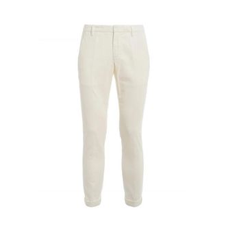Dondup Graue Baumwollhose Hergestellt in Italien - - Trousers - Herren - Grau - W34