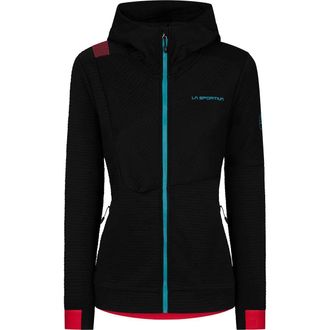 La Sportiva Mood Hoody W Black/Hibiscus