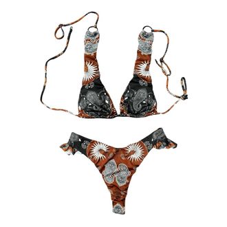 F**k Tanga Slip - - Swimwear - Damen - Mehrfarbig - M