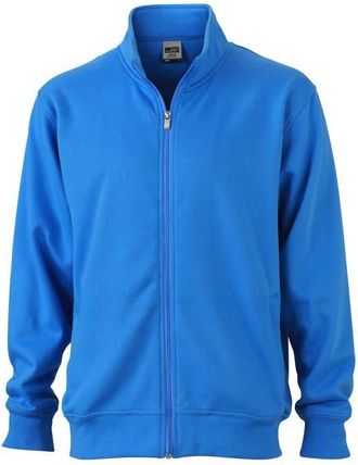 James & Nicholson Sweatjacke Stehkragen - Farbe: Royal - Gr&ouml;&szlig;e: 4XL