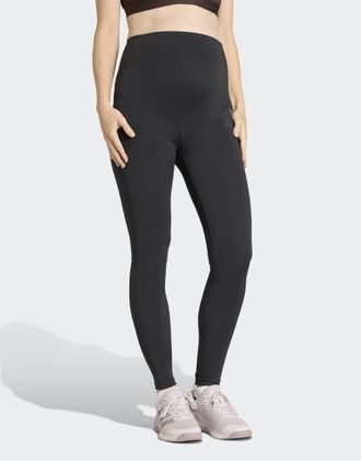 adidas adidas Performance - Optime Essentials - Legging de sport de grossesse coupe longue - Noir