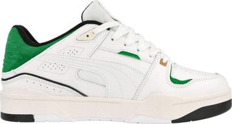 Puma Herren Sneaker Slipstream, Leder (Wei&szlig;/Gr&uuml;n)