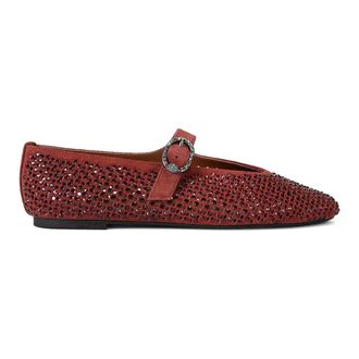 Kurt Geiger Mayfair Ballerina-Flach - - Shoes - Damen - Rot - 36 EU