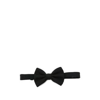 Emporio Armani Gerippte Fliege - - Accessories - Herren - Schwarzk - ONE SIZE