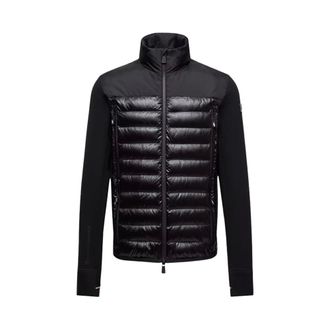Moncler SweaT-shirt zipp&eacute; matelass&eacute; Polartec - Homme - Vestes - Noir - Taille: M