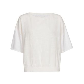 Marie M&eacute;ro Femme, Blouses et Chemises, Beige, Taille: 38 FR T-shirt Fantaisie