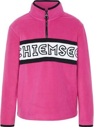 Chiemsee Fleece Pullover mit CHIEMSEE Frontprint