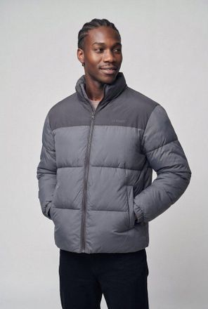 Jack & Jones Steppjacke JJRAZE COLLAR STAND PUFFER Kunstfaser, regular fit