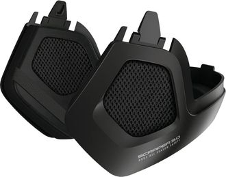 ABUS Scraper 3.0 WinterKit für den Fahrradhelm - Ohrenschützer und Helmmütze gegen Kälte und Wind - Schwarz, Größe L