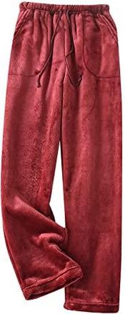 Generic Bas de pyjama thermique pour femme - Pantalon de pyjama thermique pour femme - Pantalon &eacute;pais dhiver chaud - Pantalon de nuit rembourr&eacute; - Pantalon din