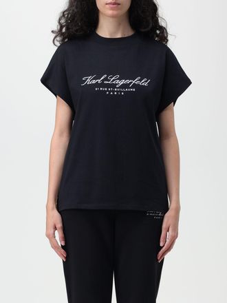Karl Lagerfeld T-Shirt KARL LAGERFELD Femme couleur Noir