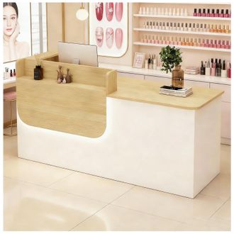 Generic LED-Lichtleiste f&uuml;r die Schublade der Rezeptionstheke Rezeptionstresen mit Theke Rezeptionstisch mit Stauraum Kassentresen f&uuml;r B&uuml;ro Einzelhandel Lobby