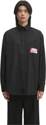 VETEMENTS Chemise classique For Rent - Homme - Chemises - Noir - Taille: M
