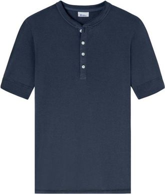 Schiesser T-Shirt Freizeit Revival Karl-Heinz Kurzarm graphitgrau Herren