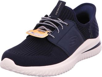Skechers Herren Schn&uuml;rhalbschuh in blau - Gr. 40