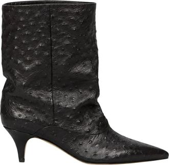 Ovye By Cristina Lucchi Bottines &agrave; talons Sa004 - Femme - Chaussures - Noir - Taille: 38 EU