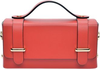 Isabella Rhea Rot Rindsledertasche