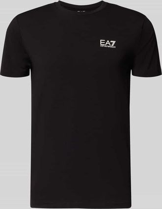 Emporio Armani T-Shirt mit Label-Print