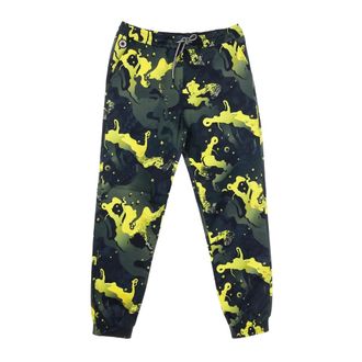 Octopus Camo Jogger Hose Gelb/Schwarz - - Trousers - Herren - Mehrfarbig - XS