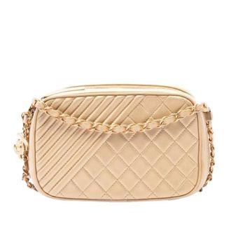 Chanel Pre-owned Coco Boy Camera Bag - Femme - Pre-owned - Beige - Taille: ONE Size