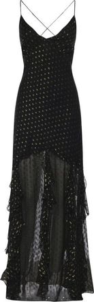 For Love & Lemons Femme, Robes, Noir, Taille: 38 FR Elea Maxi Dress